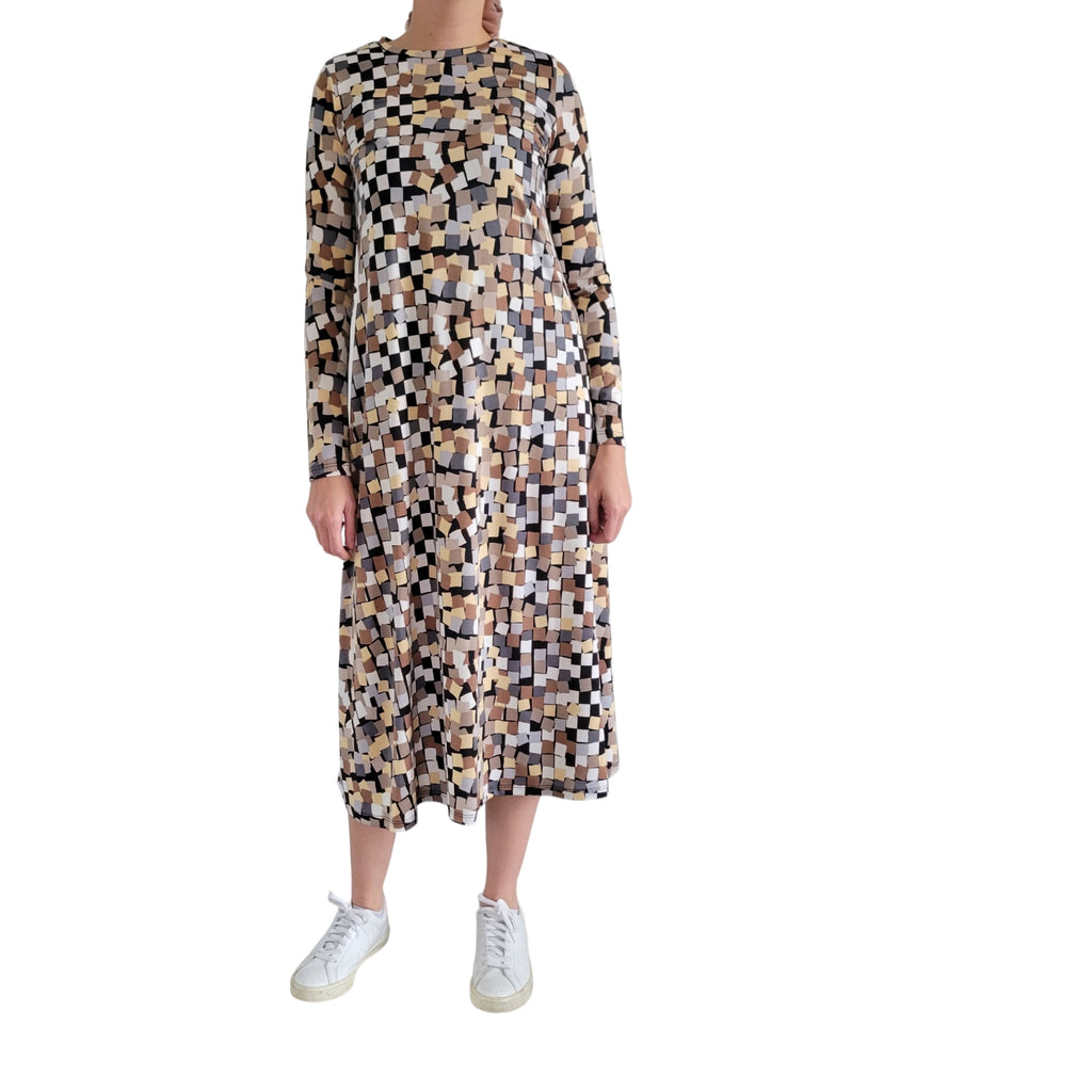 Hailey Pixelated Jenny Dress – The Mimi Boutique